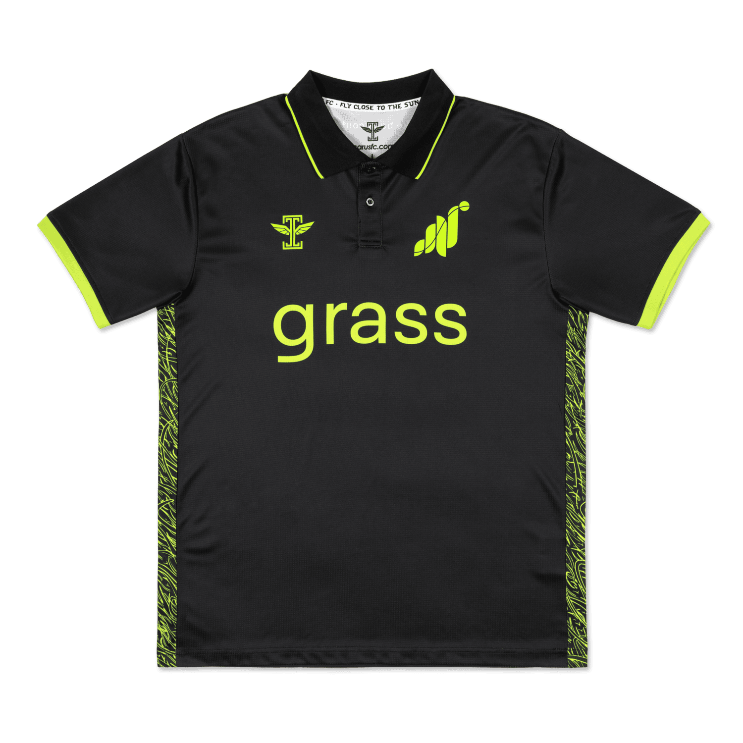 Grass Jersey - Black – Grass.io Shop