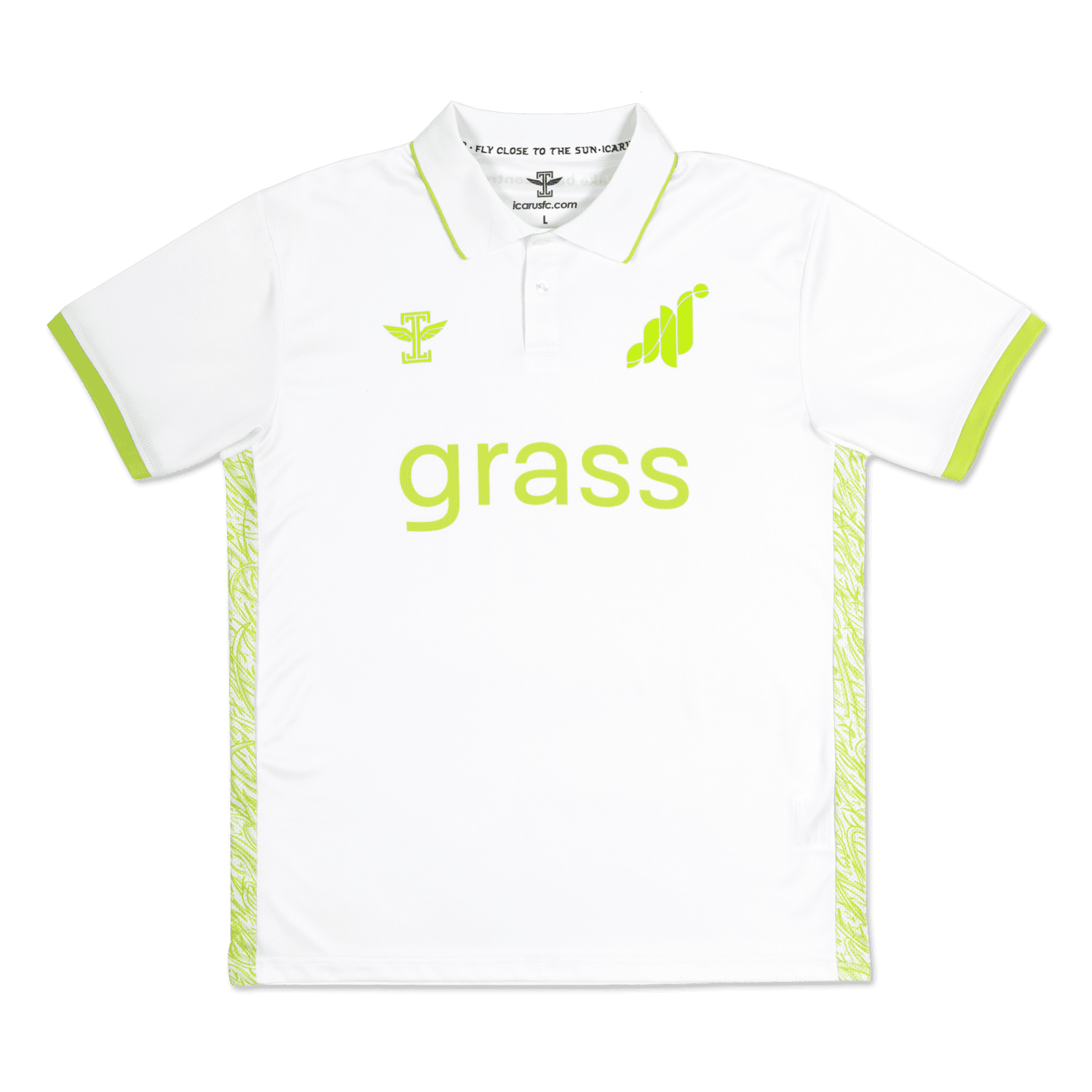 Grass Jersey - White – Grass.io Shop